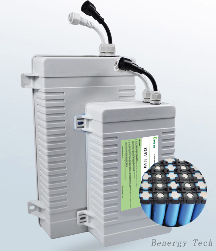 Lifepo4 packs 12V 40AH solar street light battery for 20W 30W 60W Solar ...